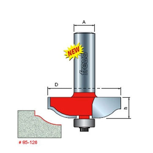 Freud Tools 85-126 1-3/4-Inch Dia. Solid Surface Edge Profile | Ace ...