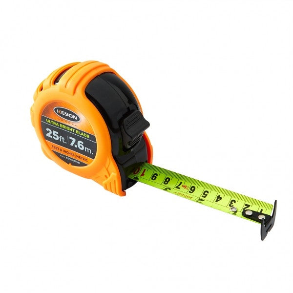 Keson PG1825UB 25 ft. Ultra Bright Blade Tape Measure | Ace Tool Group